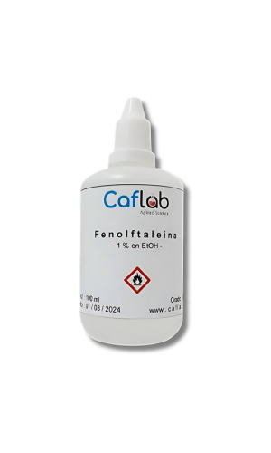 Fenolftaleína 1% – 100 ml – Caflab